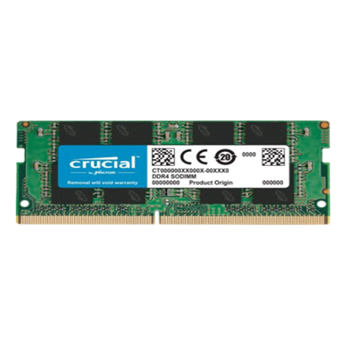 RAM (MEMORY) LAPTOP – 8GB DDR4 3200MHZ CRUCIAL SODIMM – MIDAS PC